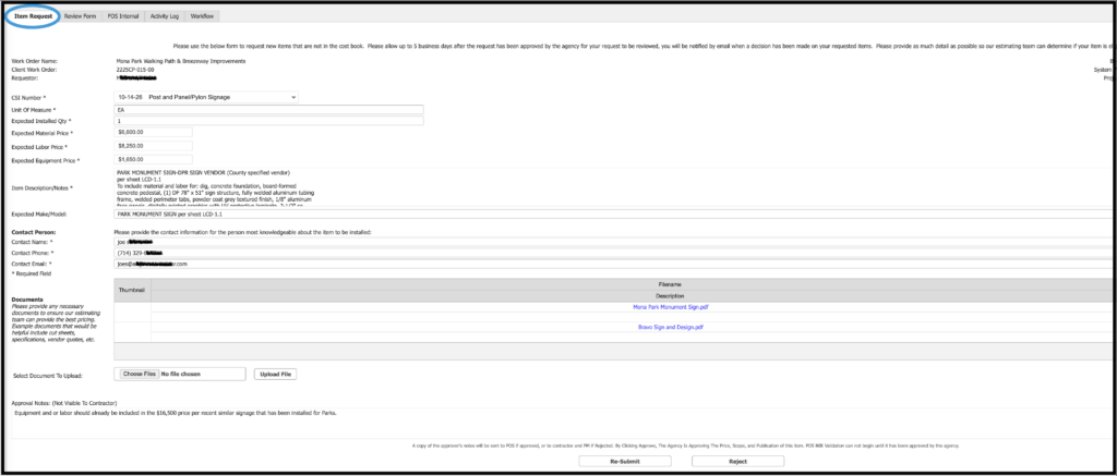 Understanding the New Item Request (NIR) Process – FOS of CannonDesign