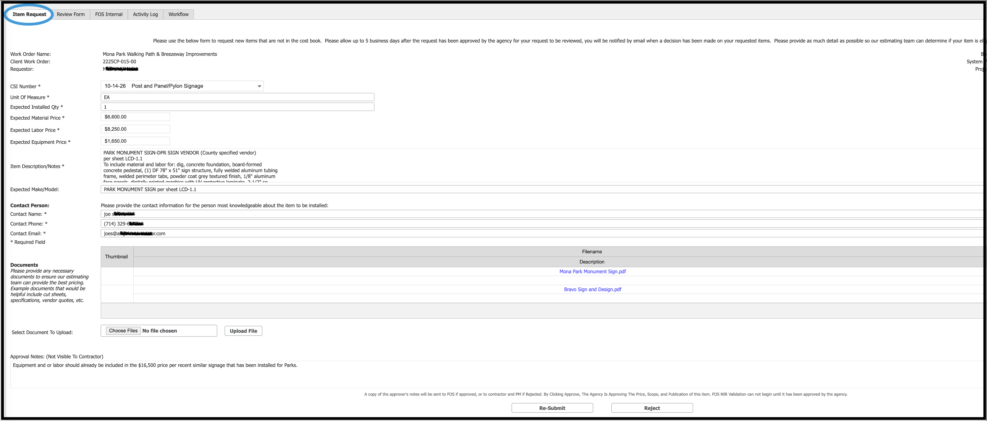 Understanding the New Item Request (NIR) Process – FOS of CannonDesign